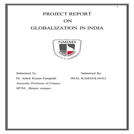 Globalisation | DOCX