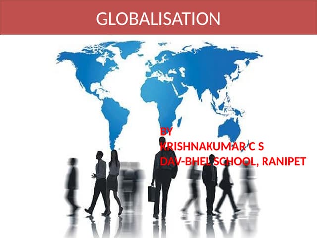 Economics - Class 10 - Globalisation and Indian Economy- Inter ...