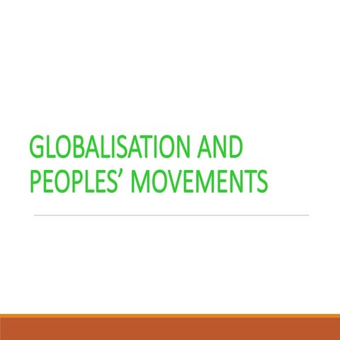 Globalisation, movements and the state.ppt