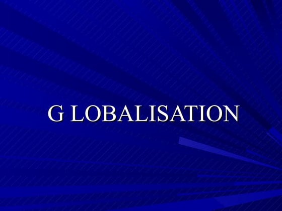 Economic globalization | PPTX | Currencies | Economy