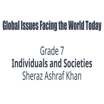 Global Issues Facing the World Today.pptx
