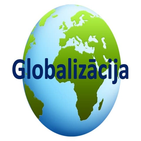 Globalizacija | PPT