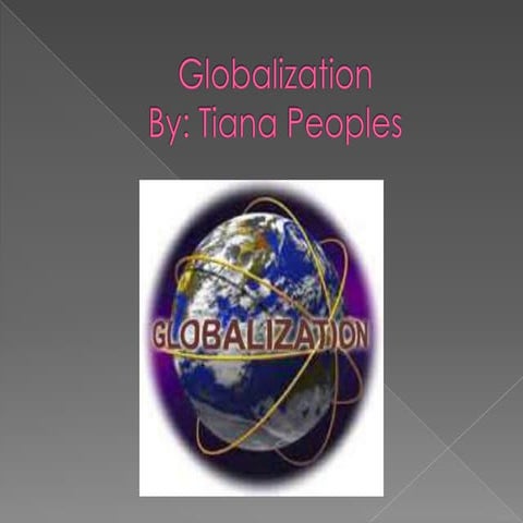 Globalization | PPT