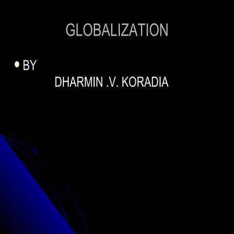 Globalization | PPT
