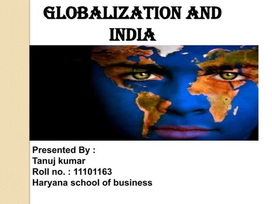 Indian economy pre-1991 reforms with globalization | PPTX