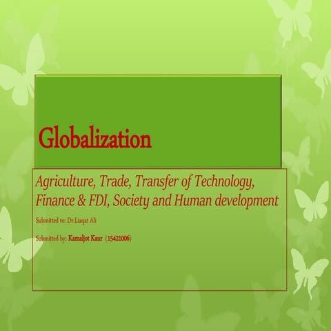 Globalization | PPT