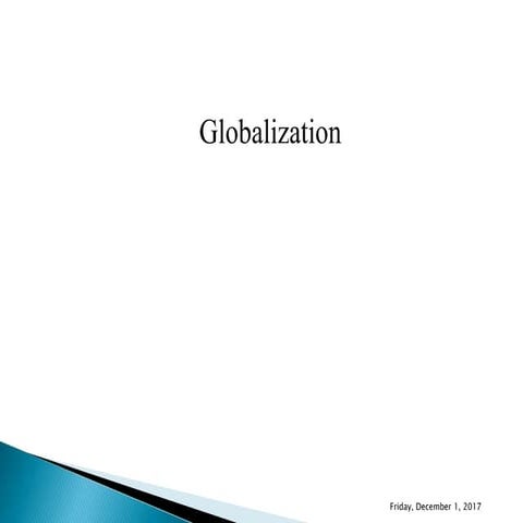 Globalization | PPTX