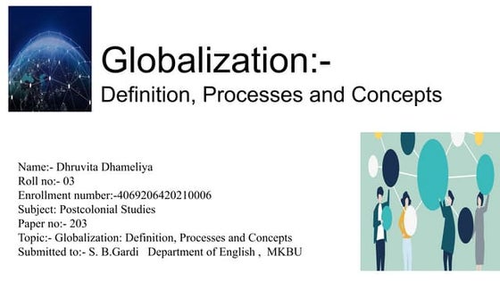 Presentation on Globalization | PPT