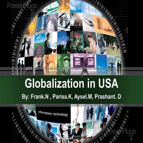 Globalization in USA | PPT