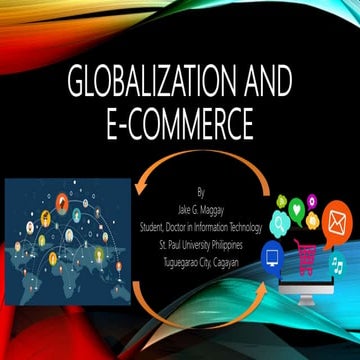Globalization and Ecommerce | PPTX