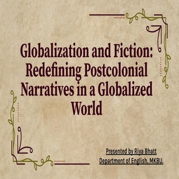 Globalization and Fiction_ Redefining Postcolonial Narratives in a Globalized World.pdf