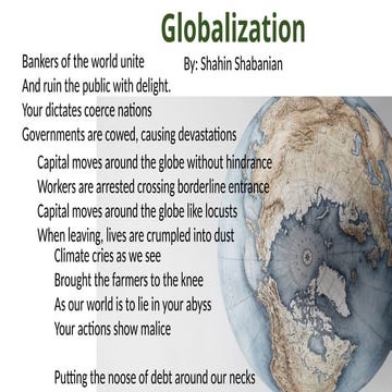 Globalization SOCIAL STUDIES POWERPOINT PRESENTATION | PPTX