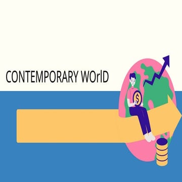 Globalization Lesson 1 of Contemporary World | PPTX