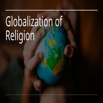 GLOBALIZATION OF RELIGION.pptx