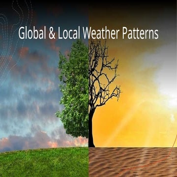 global & local weather patterns Power Point | PPTX