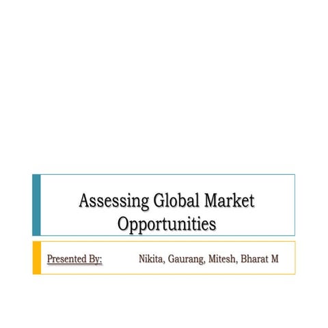 Global Marketing | PPT