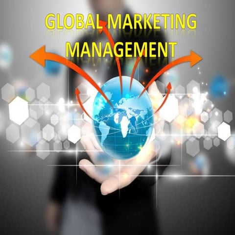 presentation on Global marketing management | PPTX