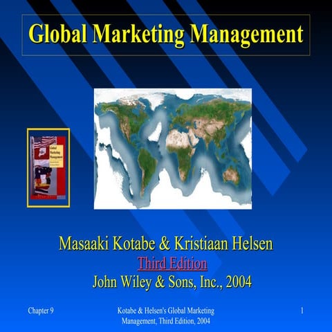Global marketing - entry strategies | PPT