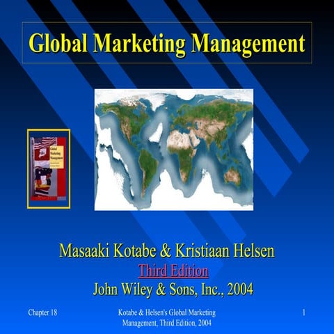 Global marketing - planning organization & control of gm operations | PPT
