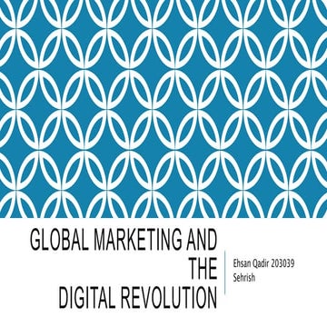 Global Marketing and the international trade | PPTX