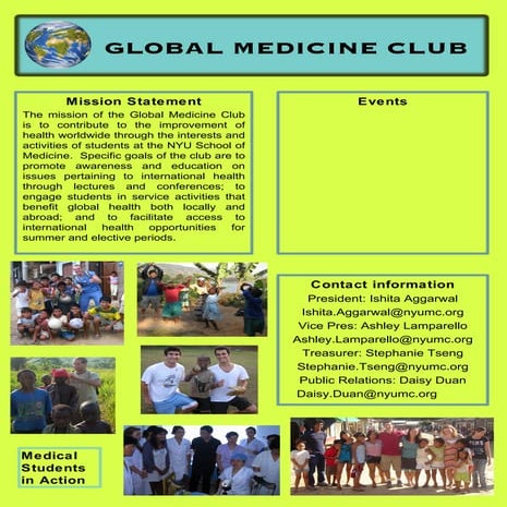Global med bulletin draft | PPT