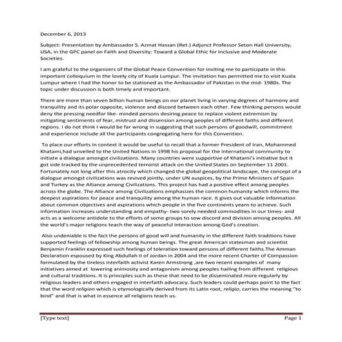 Malala Yousafzai speech at the UN | PDF
