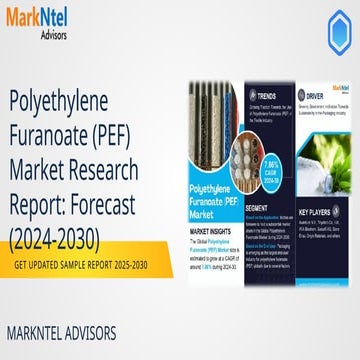 Global Polyethylene Furanoate (PEF) Market Research Report Forecast ...