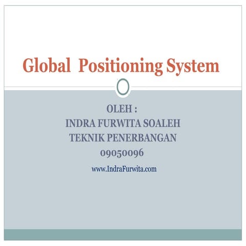 Global Positioning System | PDF