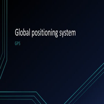 Global positioning system ppt finale.pptx