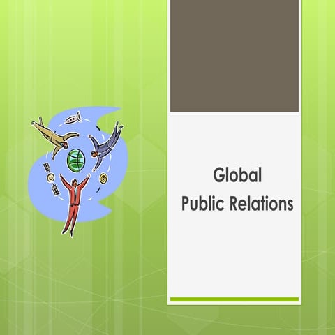 International public relations | PPT