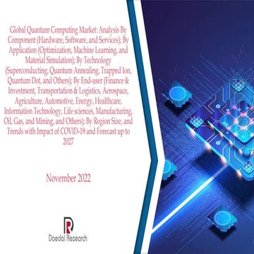 Global Quantum Computing Market: Size, and Trends with Impact of COVID ...