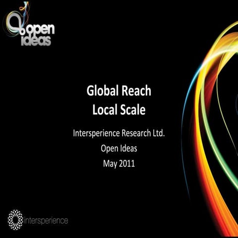 Global Reach Local Scale | PPTX