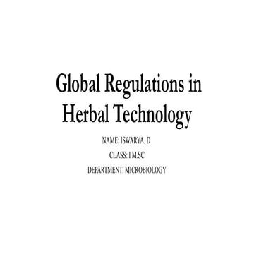 Global Regulations in Herbal Technology. Ppt.pptx