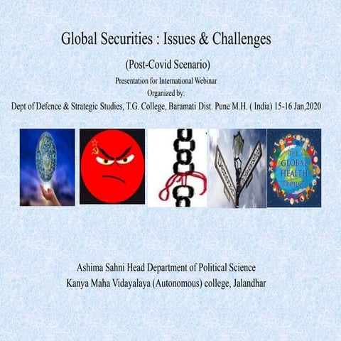Global Securities : Issues & Challenges (Post-Covid Scenario)global ...
