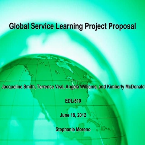 Global+service+learning+project[1] | PPT