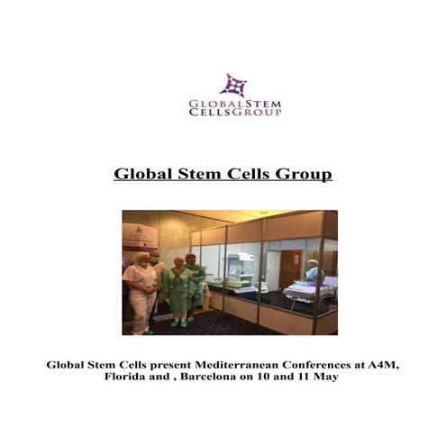 Global stem cells conference | PDF