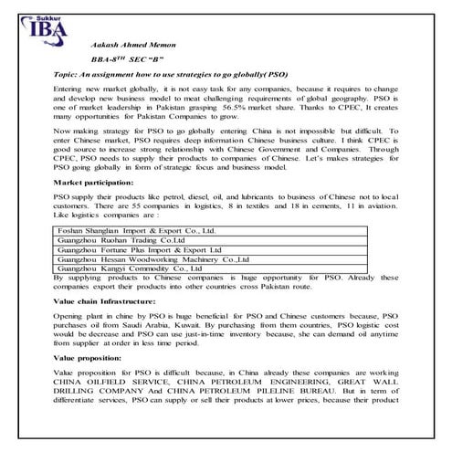 Global strategy for pso | PDF