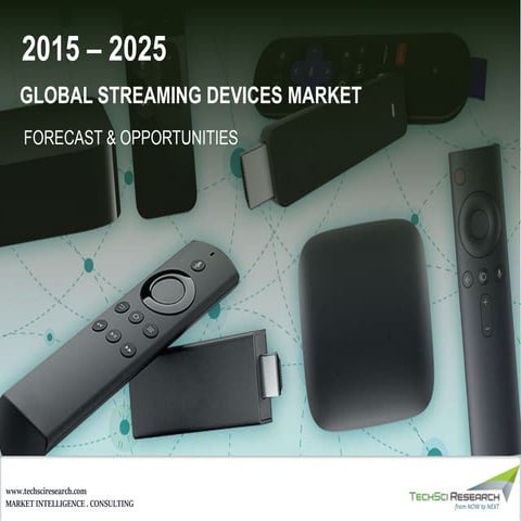 Global Streaming Devices Market 2025 | TechSci Research | PPT