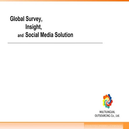 Global survey | PPT