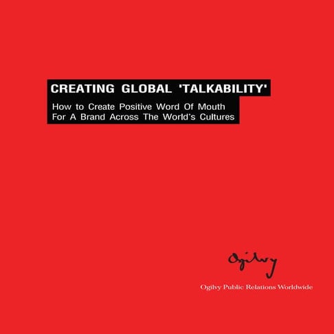 Creating Global Talkability | PDF