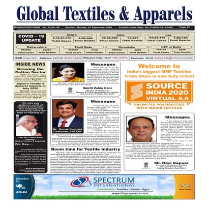 Global textiles & apparels edition | PDF