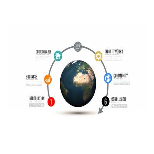 World Diagram Infographic Template | PDF