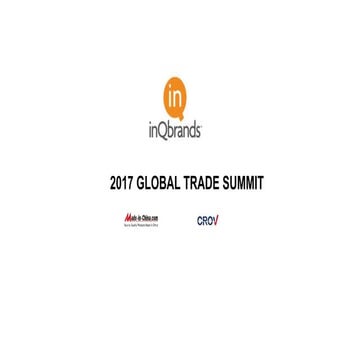 Global Trade Summit 2017 Highlights | PPTX