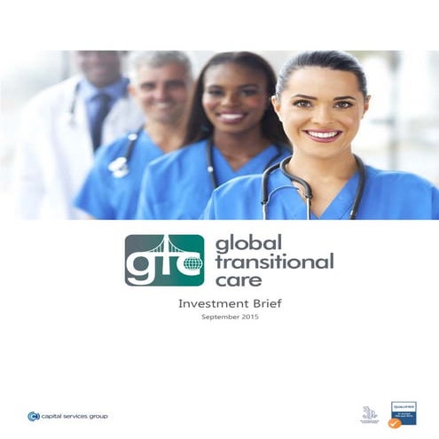 Global Transitional Care Investment Brief - 2015 | PDF
