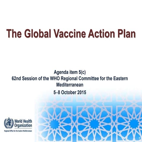 Global vaccine action plan | PPTX
