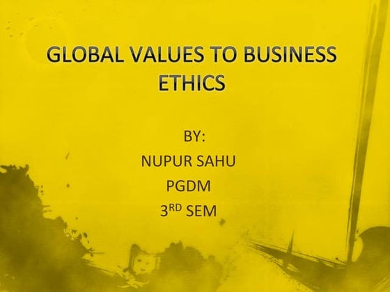 INTRODUCTION OF BUSINESS ETHICS | PPT