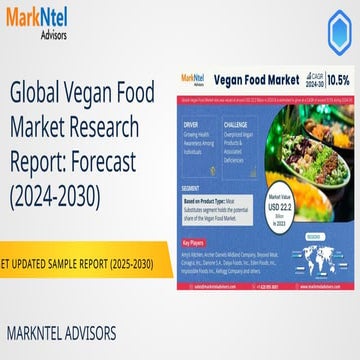 Global vegan cheese market | PPTX