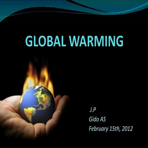 Global warming | PPT | Environment | Science