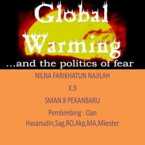 Global warming | PPTX
