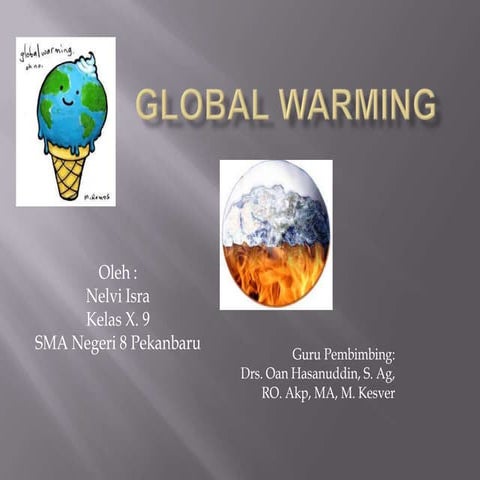 Global warming | PPTX